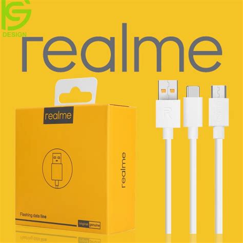 Original Realme Charger A Data Type C Micro Usb I I C C C Compatible All Android