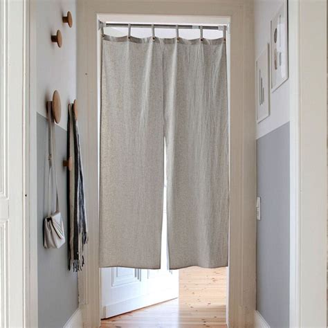 거실 홈 장식 Tj7387에 대 한 단추 빛 필터링 창 처리와 일본 스타일 린 넨 코 튼 도어 커튼 타이 로프 Aliexpress