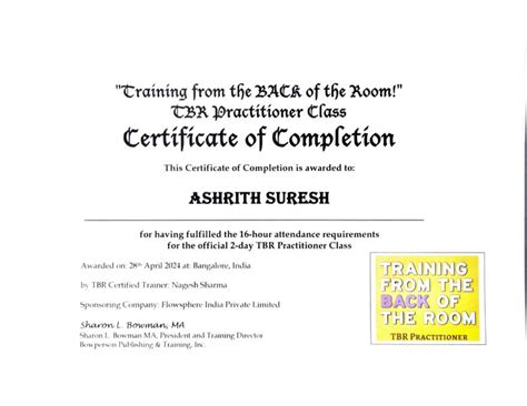 Ashrith Suresh On Linkedin Tbr Trainingfromthebackoftheroom