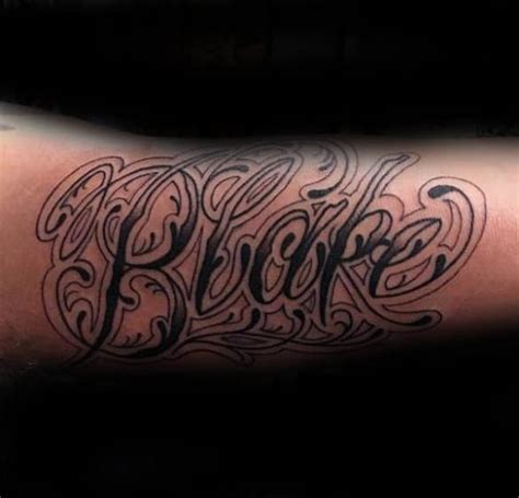 85 Name Tattoo Ideas Incl First Name Surname And Other Cool Words