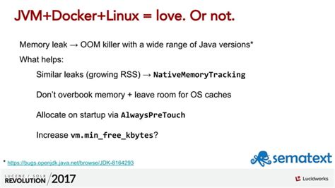 Solr On Docker The Good The Bad And The Ugly Ppt
