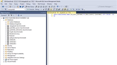 Create A Sql Server Index Without Locking The Table