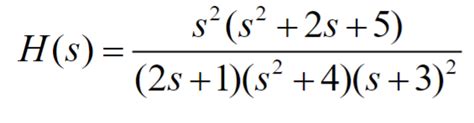 Solved For The Transform Function A Plot The Pole Zero