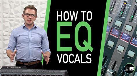 How To Eq A Vocal Behringer X32