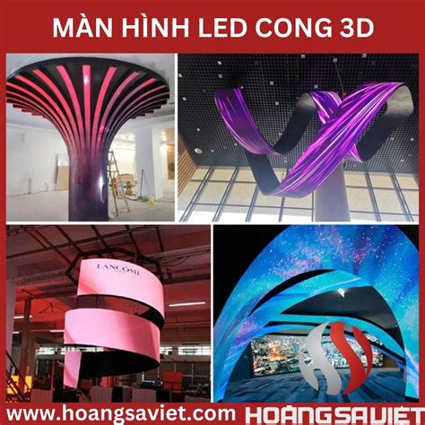 Giá Màn Hình LED Cong Màn Hình LED 3D Trong Nhà Ngoài Trời