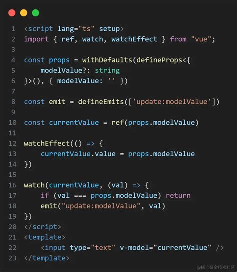 Vueuse如何封装v Model介绍 V Model 可以在组件上使用以实现双向绑定 V Model 本质上是语法糖 掘金