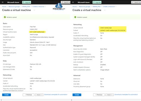 Microsoft Azure Virtual Wan Part 5 Create Azure Virtual Machine Vm