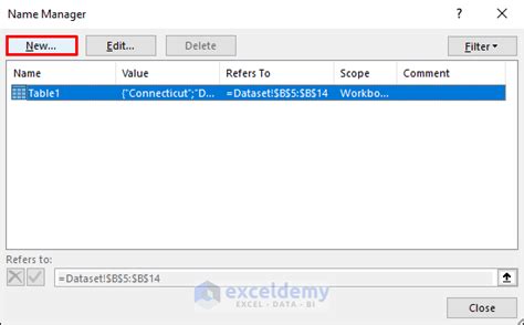 Data Validation Drop Down List With Excel Table Dynamic Range