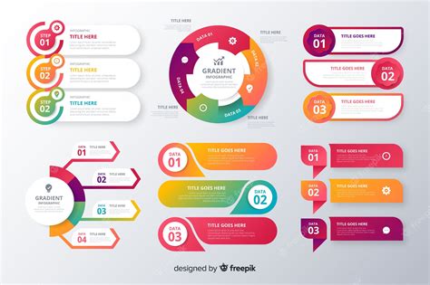 Infographic And Diagram Design Elements Vector