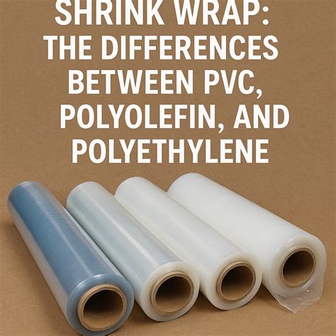 Shrink Wrap The Differences Between Pvc Polyolefin And Polyethylene