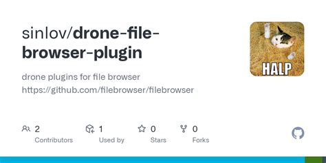 Github Sinlovdrone File Browser Plugin Drone Plugins For File