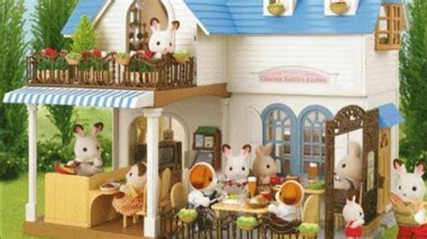 Дом кафе ресторан набор Сильвания Фэмили. Sylvanian Families игровой ...
