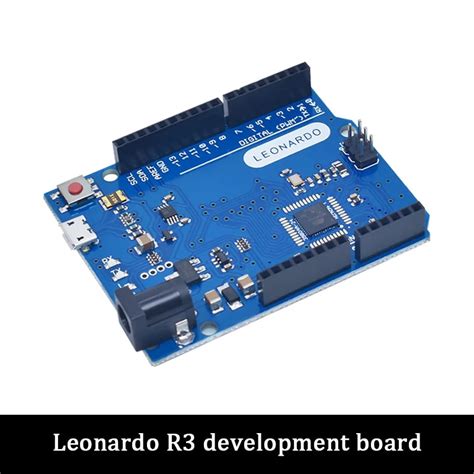 Leonardo R3 Microcontroller Atmega32u4 Development Board With Usb Cable Compatible For Arduino