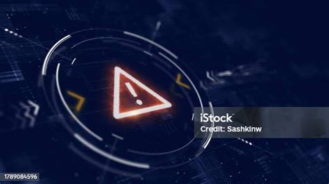 컴퓨터 해킹 시스템 오류 바이러스 사이버 공격 악성 코드 개념 Danger Symbol 3d 렌더링 3차원 형태에 대한 스톡 사진 및 기타 이미지 Istock
