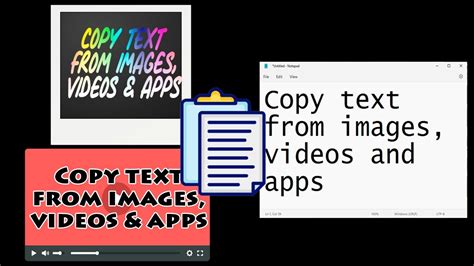 Copy Text From Images Videos And Apps With Powertoys Text Extractor Youtube
