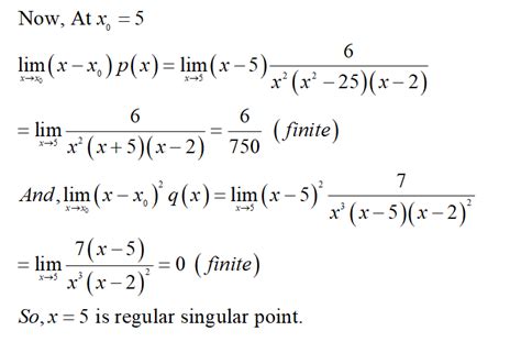 answered determine the singular points of the… bartleby