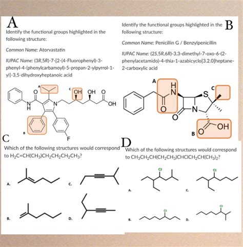 [solved] A Identify The Functional Groups Highlighted In The B Identify The Course Hero
