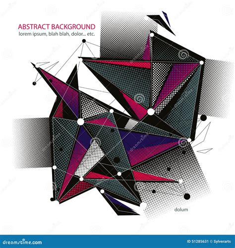 Abstract Vector Background Modern Style Technology And Science Theme Layout Connection And