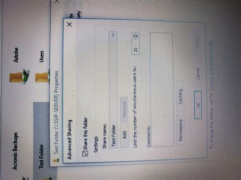 1803 windows cannot access do not have permission to access name