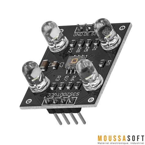 Comment Utiliser Tcs230 Capteur De Couleur Avec Arduino Moussasoft