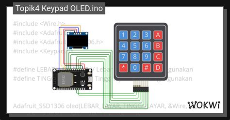 Topik4 Keypad O Wokwi Esp32 Stm32 Arduino Simulator
