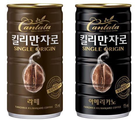 롯데칠성음료 원두캔커피 라떼·아메리카노 175ml 출시