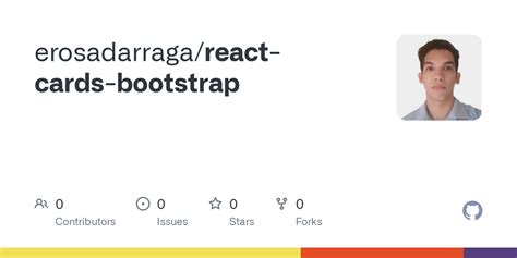 github erosadarraga react cards bootstrap