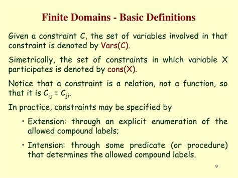Ppt Finite Domains Powerpoint Presentation Free Download Id3317503