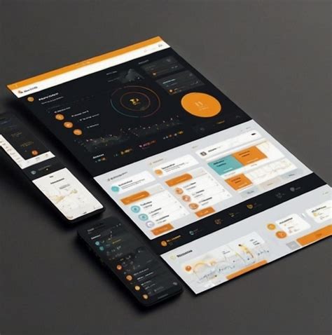 Uiux Design Template Premium Ai Generated Image