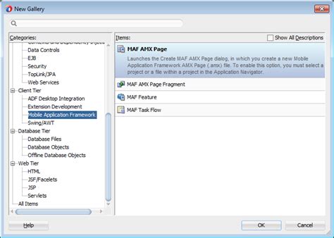 Getting Started With Maf Application Development