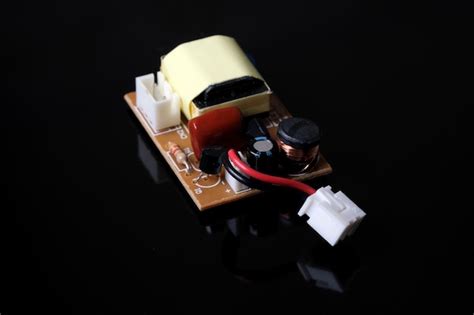 디지털 전자 회로 기판 프리미엄 사진