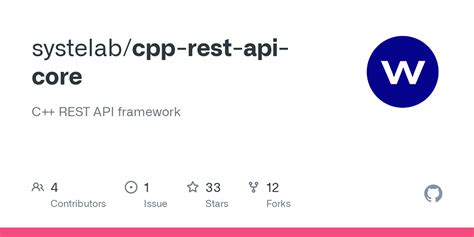 github systelab cpp rest api core c rest api framework