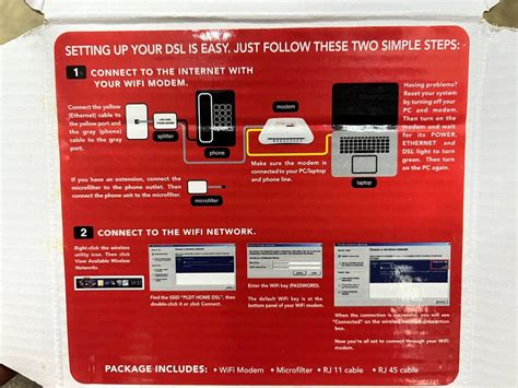 PLDT HOME DSL MODEM BAUDTEC RN243R4 WIFI Wired Wireless Computers Tech Office Business