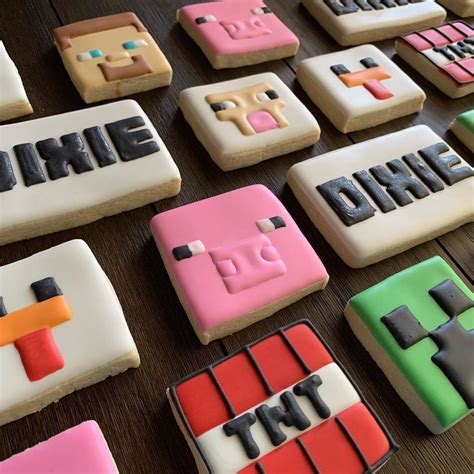 Twinkle Star Treats On Instagram Minecraft Cookies Im Not Going To