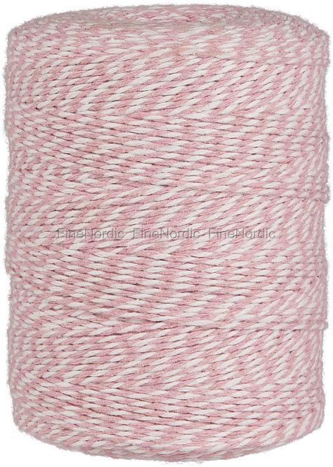 Ib Laursen String Light Pink White M