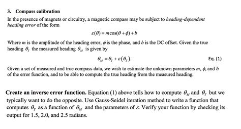 In Matlab Or Python Write A Program That Will Solve