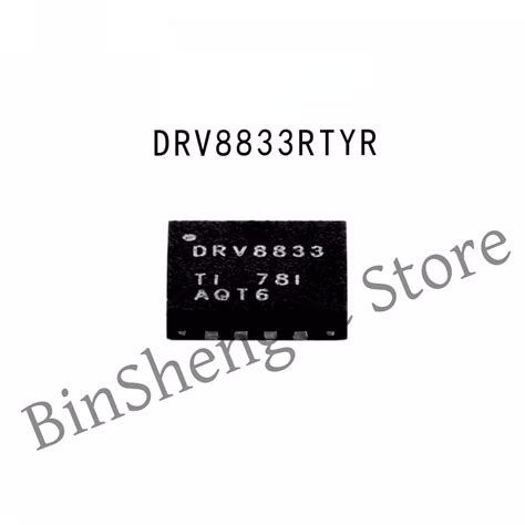 New Original 5pcs Lot DRV8833RTYR DRV8833CRTER DRV8833PWPR DRV8833CPWPR DRV8838DSGR DRV8835DSSR