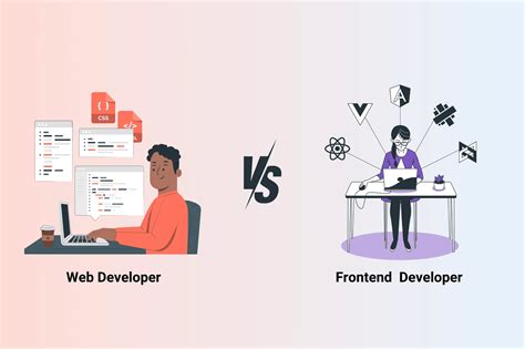 Web Developer Vs Front End Developer Detail Comparison
