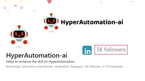 Hyperautomation Ai On Linkedin Hyperautomationai Communitymilestone