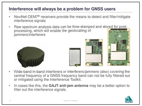 Interference Will Always Be A Problem For Gnss Users Novatel Rntf