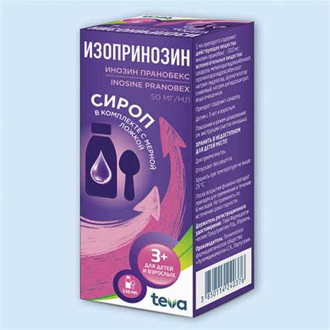 Изопринозин инструкция по применению показания противопоказания побочное действие описание