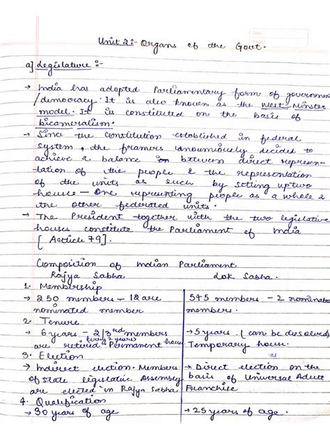 Unit 2 Class Notes Pdf