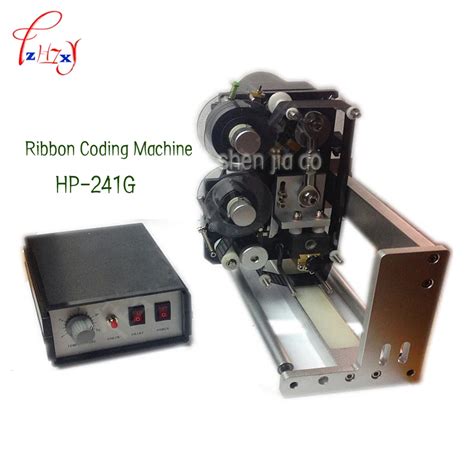 Automatic Tactile Thermal Tape Coding Machine Machine Coder 400mm
