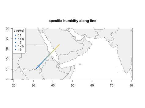 Plot R Colour Points On A Map Based On Their Value And Add Legend