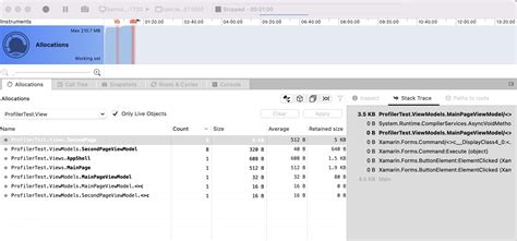 Bug Xamarin Shell Navigation Memory Leak Issue Xamarin Xamarin Forms Github