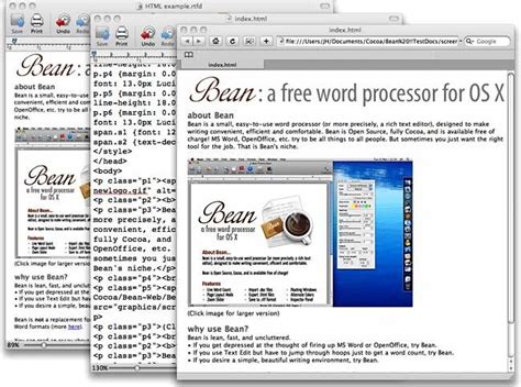 Free Word Processor For Mac Os X Bean Digital Conqueror