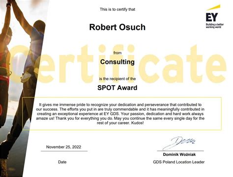 Robert Osuch On Linkedin I Would Like To Thank Pawel Kozinski And Adam Pawlak For Recognition And