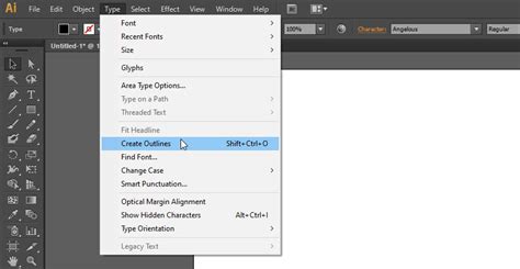 How To Outline Text In Illustrator Envato Tuts