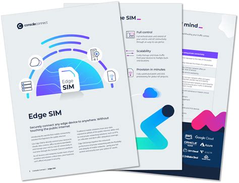 Edge SIM By Console Connect Download Data Sheet