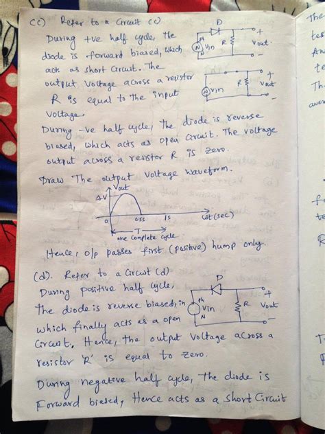 Solved Sketch The Output V Out On A Set Of Axes For Circuits “a” Through 1 Answer